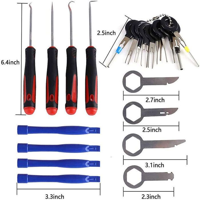 Kit d'outils de réparation d'intérieur de voiture, mécanique Portable ...