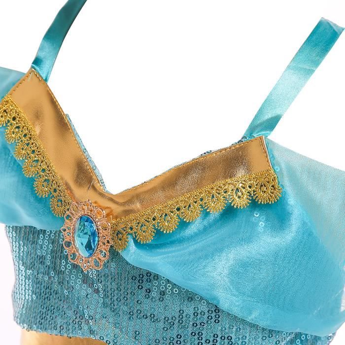Costume Princesse Jasmine Aladdin Pour Filles Findpitaya Robe De