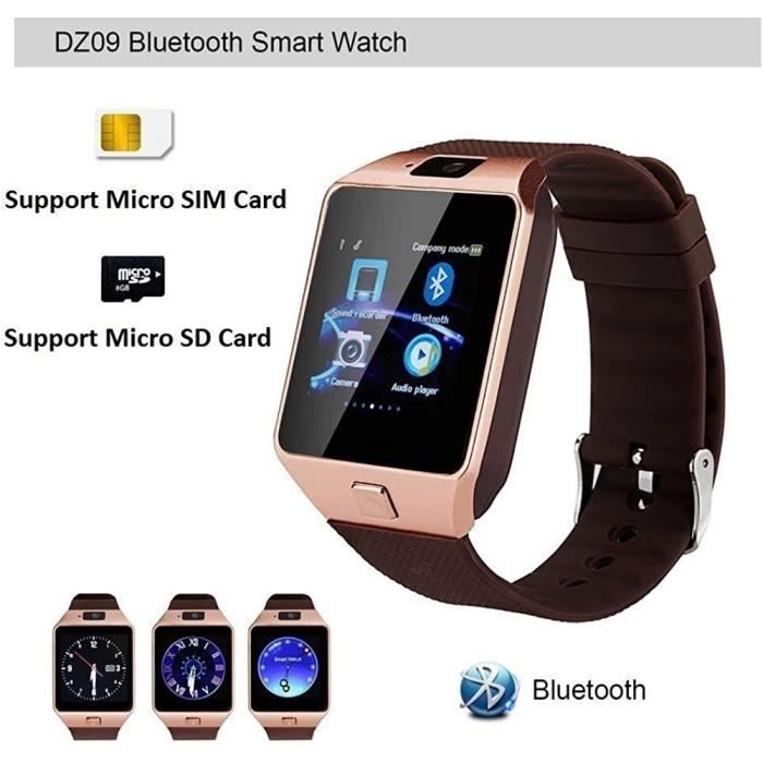 Smart Montres, écran Tactile Bluetooth Fitness Tracker Phone Sport ...
