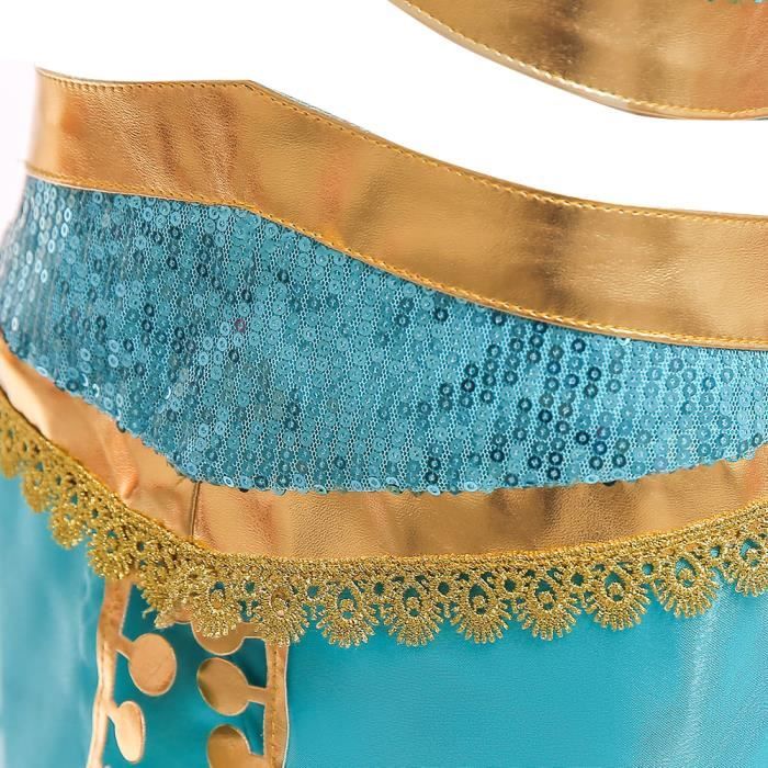 Costume Princesse Jasmine Aladdin Pour Filles Findpitaya Robe De