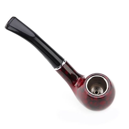 MEN Pipe à fumer Tuyau de tabac à fumer en résine détachable Pipe à ...