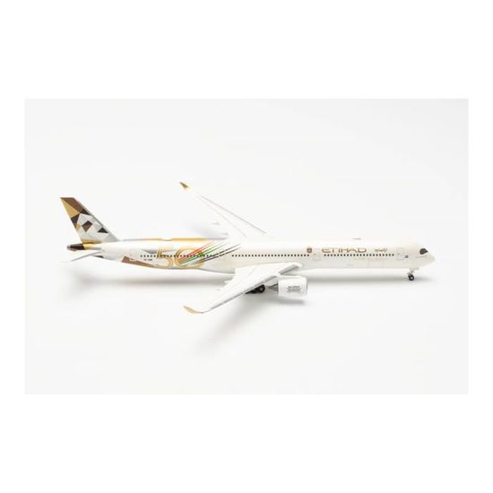 Miniatures montées - Airbus A350 -100 ETIHAD AIRWAYS 50eme ANNIVERSAIRE ...