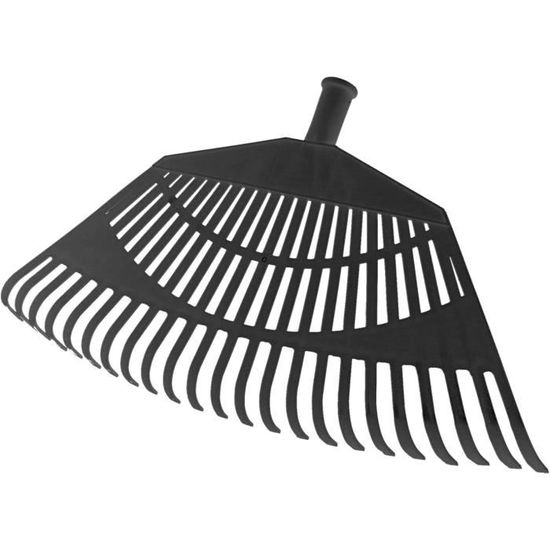 Rateau de Jardin en Plastique trapézoïdal Noir 32 Dents37 - Cdiscount ...