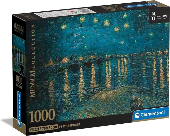 Museum Collection Van Gogh, Starry Night Over The Rhone-1000 Pièces ...