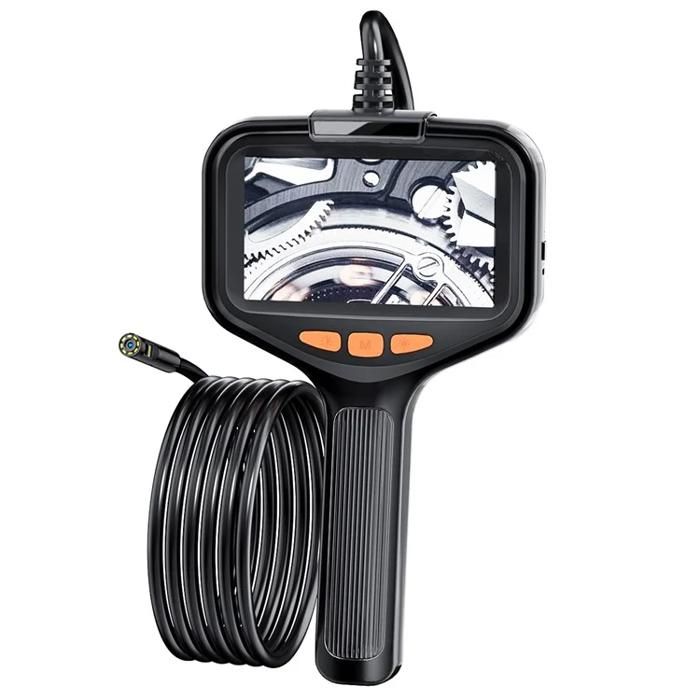 Endoscope industriel portatif à fil dur de 15 m avec écran de 4,3 ...