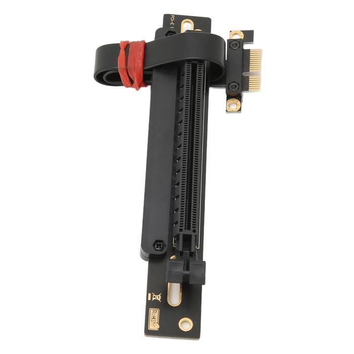 Akozon câble Riser PCIE Câble d'extension PCIE 20cm 1X à 16X Stabilité ...