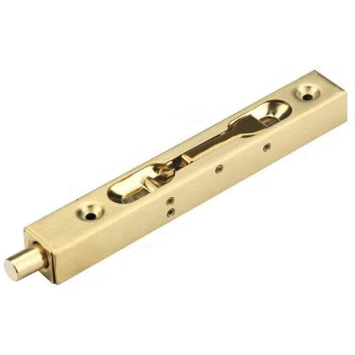 Verrou de sécurité pour porte - 1 verrou en acier - Style rétro - 30,5 ...