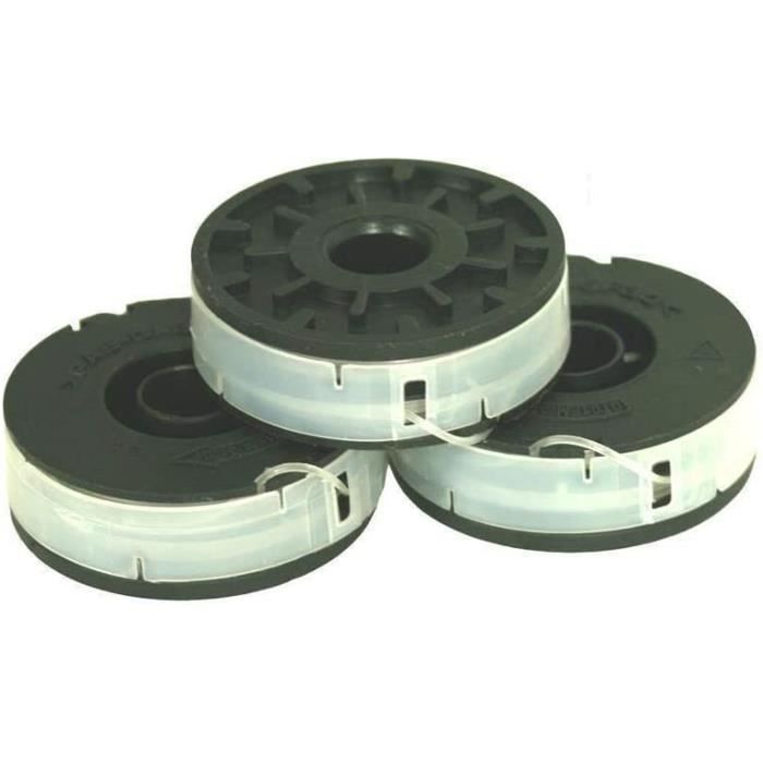 Lot De 3 Bobines Pour Coupe-Bordure Électrique Einhell Bg-Et 5030 - Double Fil Pour Coupe ...