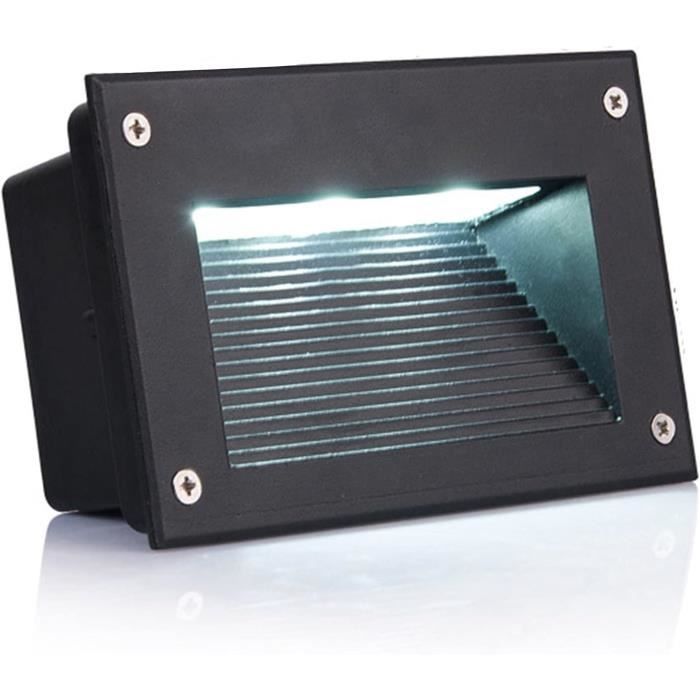 Spot Led Encastrable Exterieur Lumière D'Angle 3W Spot Escalier 12V-24V ...