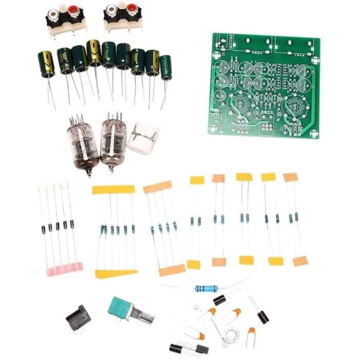 Kit Tube Bord Amplificateur Audio Amplificateur Pré-Amp Audio Mixer 6J1 ...