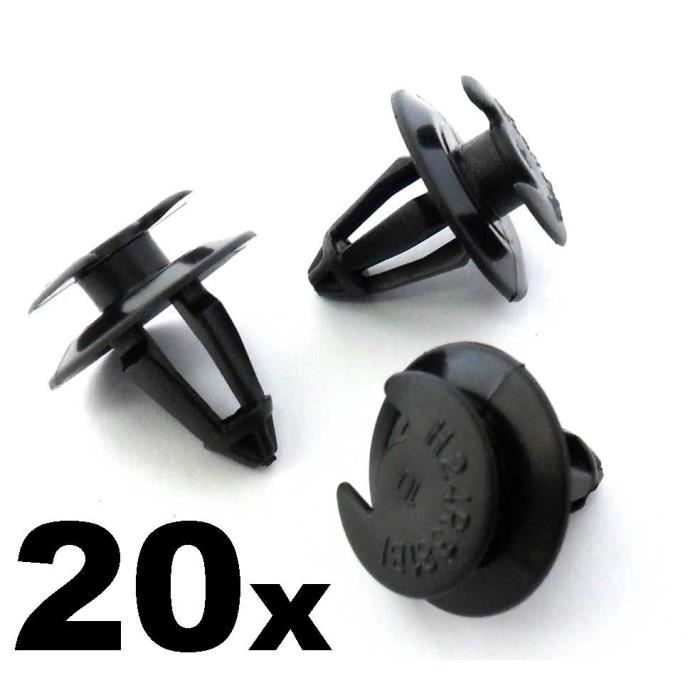 20x Garniture Habitacle-Porte Clips Panneau attaches- BMW,Audi,VW,Ford ...