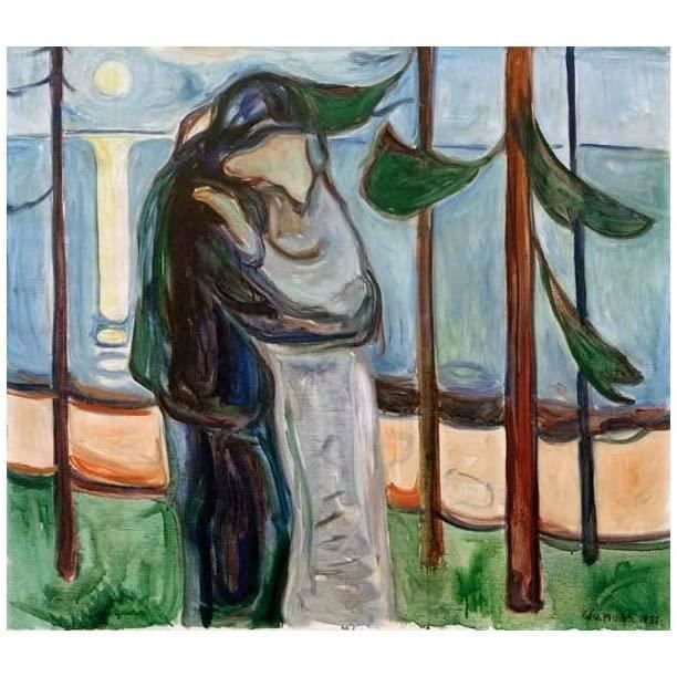 Toile De Qualité Musée À Encadrer - Edvard Munch - 60 X 40 Cm (A2 ...