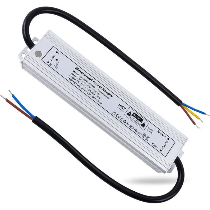 12V Alimentation Led 30W Transformateur 2,5A, 230V Ac À Dc Alimenter ...