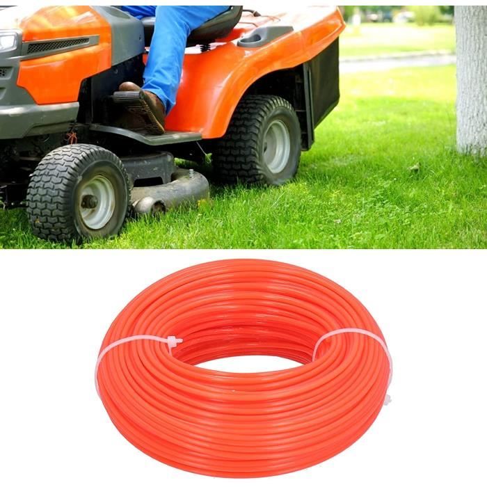 Ligne de coupe, ligne de coupe-bordure orange ronde de remplacement de 50 mètres pour l ...