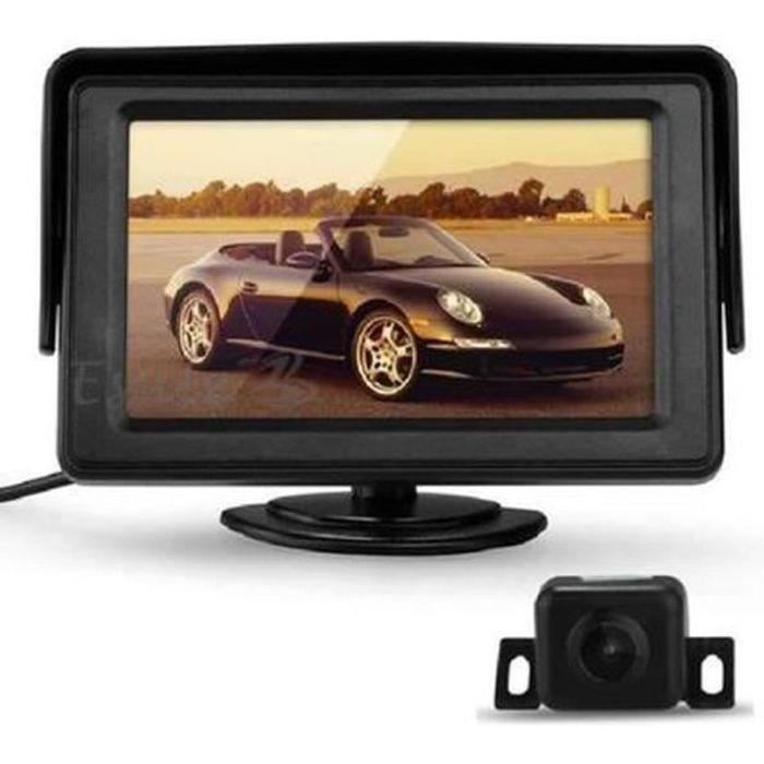 High-43 LCD Ecran Moniteur + de pour Voiture - Cdiscount Bricolage