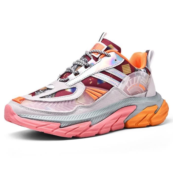 Baskets Homme Fashion Chaussures Sport Sneakers Blanc - Cdiscount ...