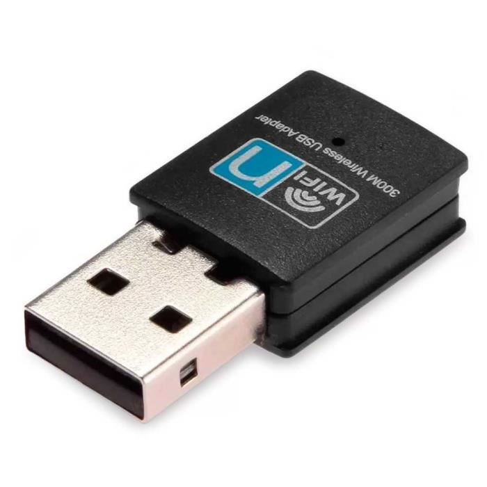 OCIODUAL Cle Wifi USB 300 Mbps Adaptateur Wireless Sans Fil 802.11 n-g ...