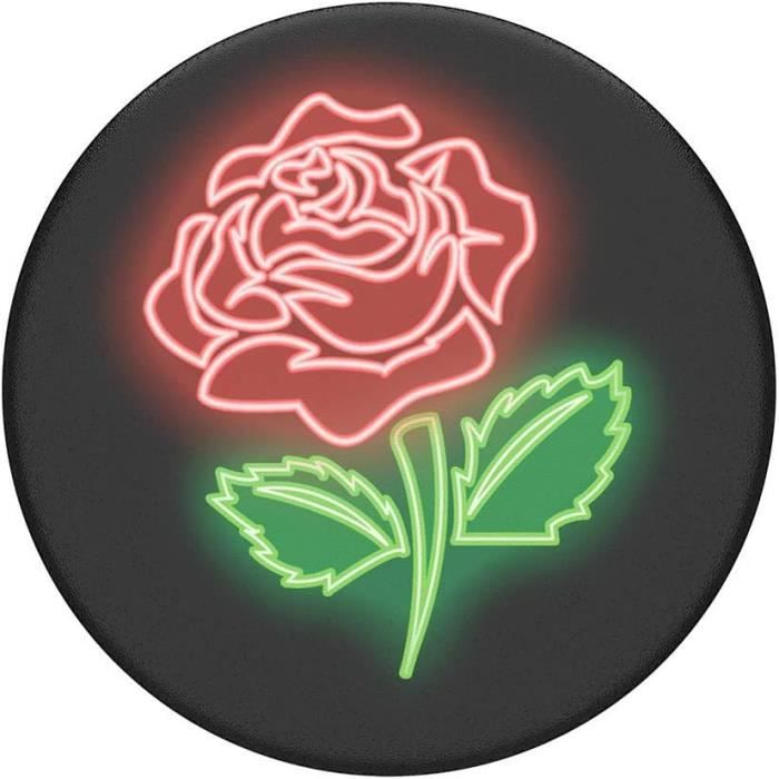 PopSockets PopGrip - Support et Grip pour Smartphone et Tablette - Neon ...