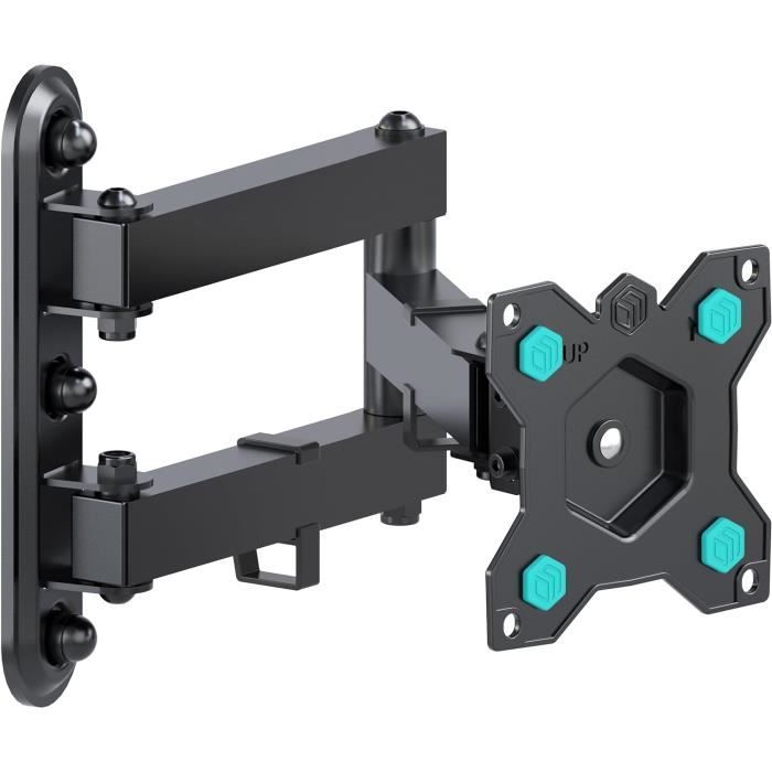 Support Tv Mural Orientable 360° Pour 10" - 35" Ecran, Fixation Murale ...