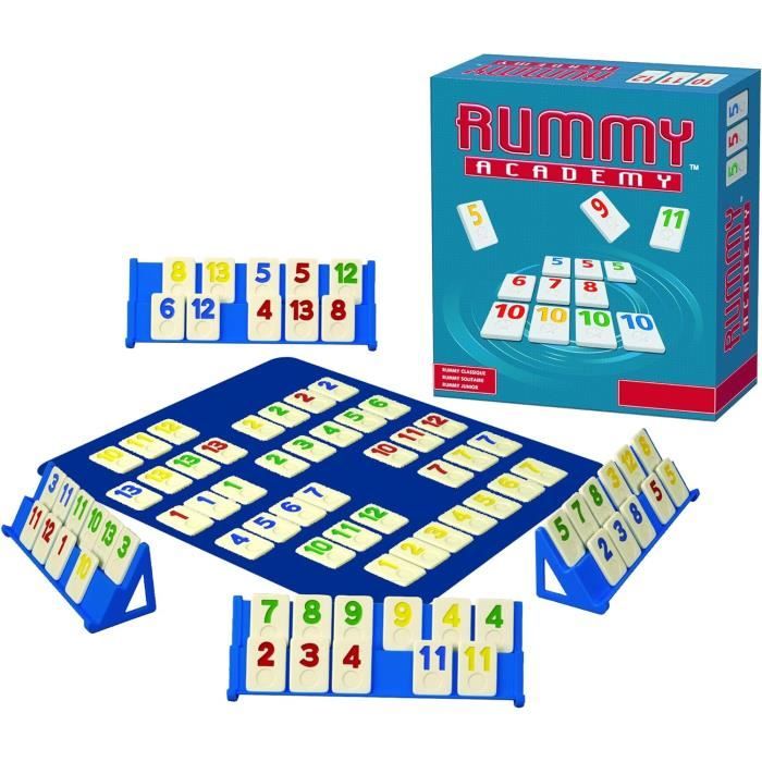 Jeu de Societe de réflexion - SPOT GAMES - Rummy Academy Le rummi ...