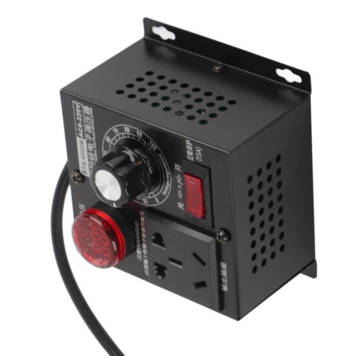 Surenhap Régulateur De Tension Scr 220v Variateur Contrôleur De Vitesse