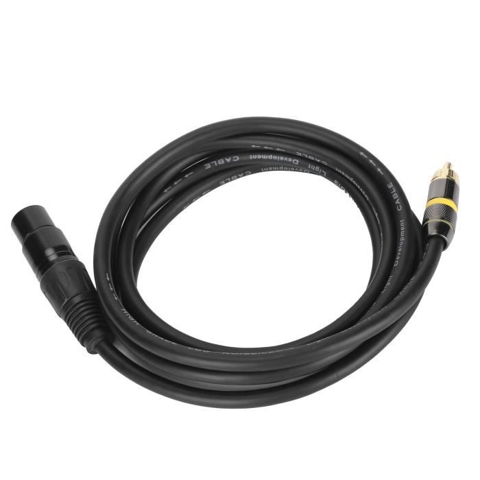 TMISHION Câble de microphone JORINDO Câble Microphone XLR Femelle vers ...