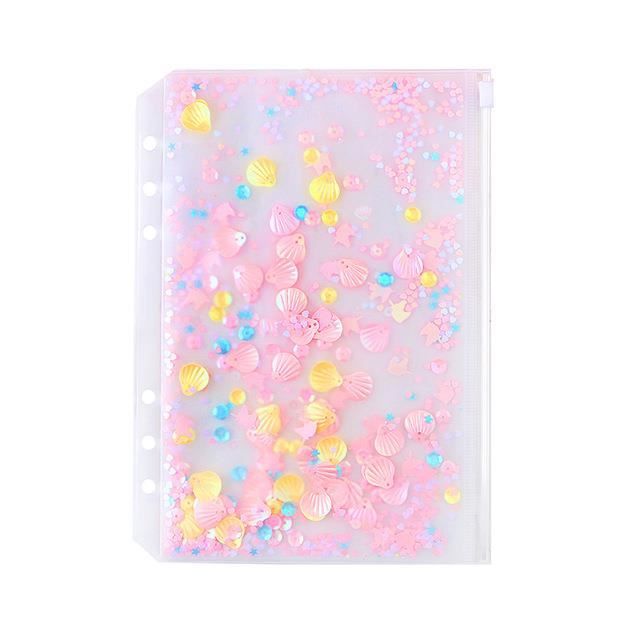 CARNET DE NOTES,pink storage bag-A6--Recharge Pour Agenda 2022 A5 A6 ...