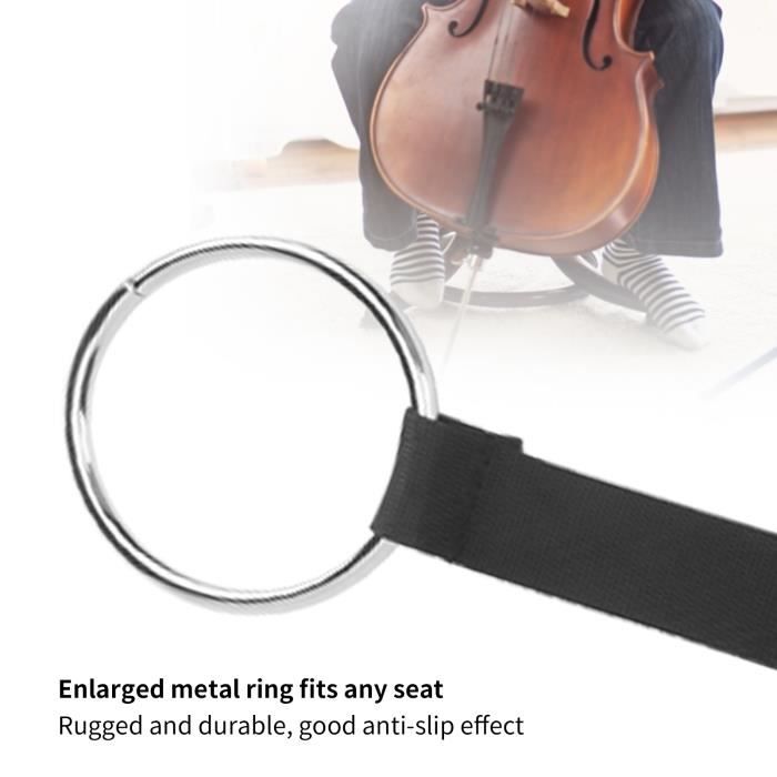 Dilwe plaque de fixation pour violoncelle Sangle anti-dérapante pour ...