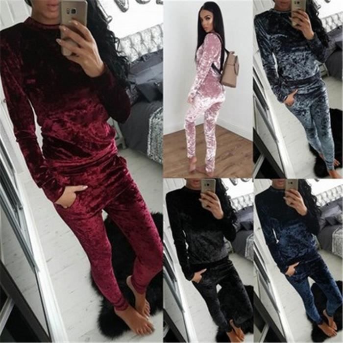 ENSEMBLE DE VETEMENTS Haute qualité brique en velours de Pierre Casual ...