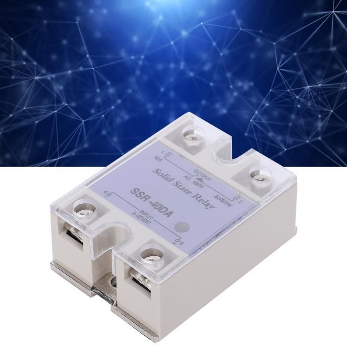 ZJCHAO Relais à semi-conducteurs Module de relais à semi-conducteurs ...