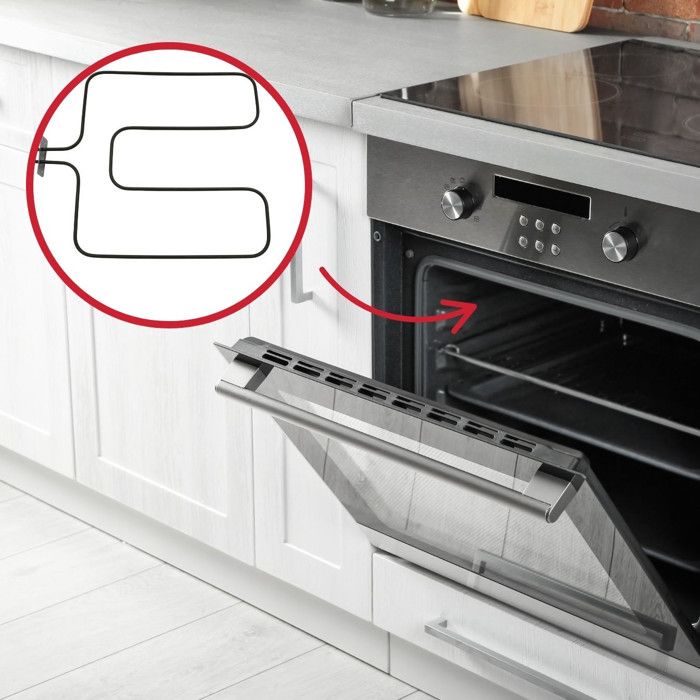 Résistance de sole 1200 W Four, cuisinière 262900061, 262900099 BEKO ...