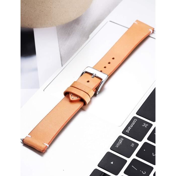 Bracelets De Montres En Cuir Véritable Remplacement Bracelet Montre À ...