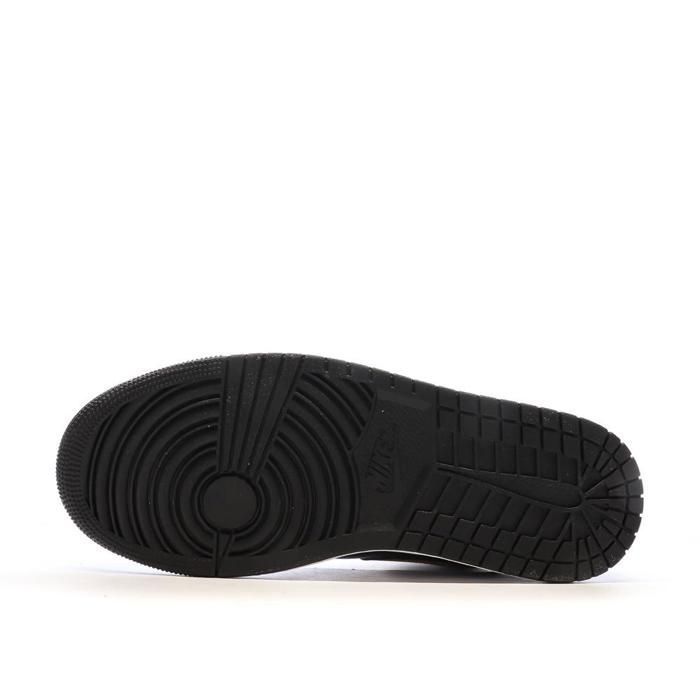 Air Jordan 1 Mid Baskets Noir/Doré Homme Nike Noir - Cdiscount Chaussures