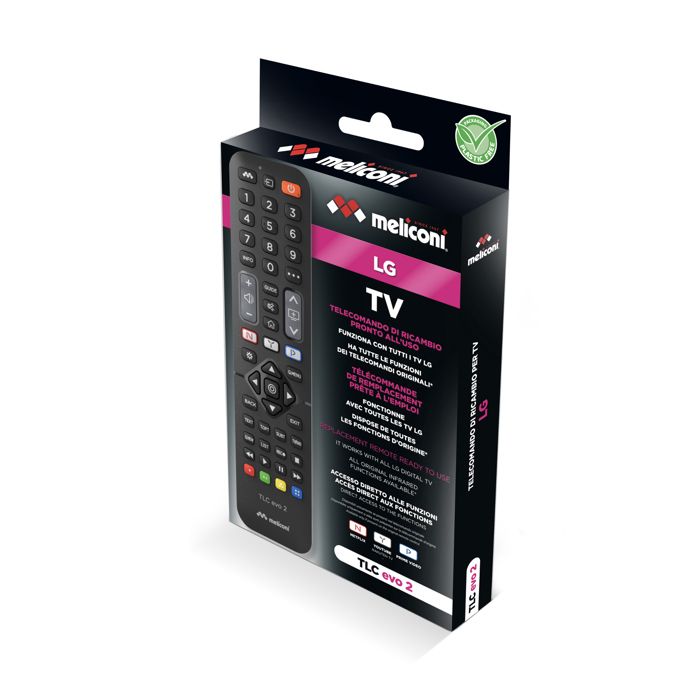 Télécommande de remplacement - MELICONI - TLC EVO.2 - Compatible TV LG ...