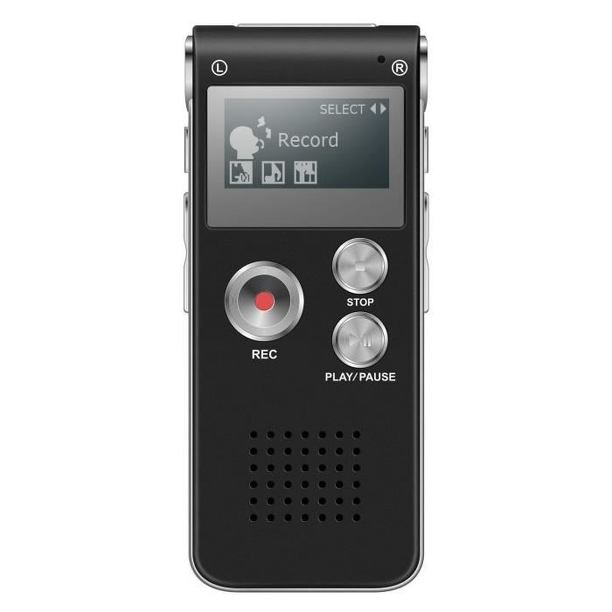 Dictaphone Numérique, TENSAFEE 8g Dictaphone Magnétophone, Portable ...