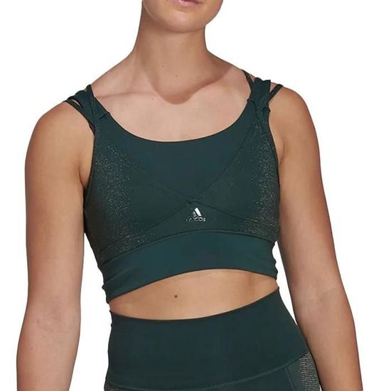 Brassière Kaki Femme Adidas HM7886 - S A Kaki - Cdiscount Sport