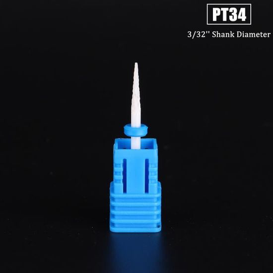 Kit manucure pédicure - Forets à ongles en céramique - Fraises pour manucure - PT34[F87312 ...