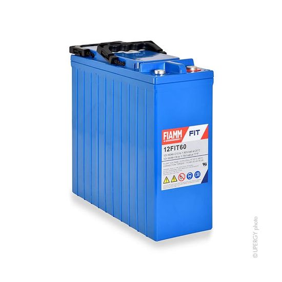 Fiamm - Batterie telecom FIAMM 12FIT60 FT 12V 60Ah M6-F-Fiamm ...