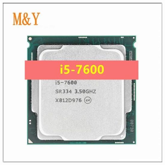 Processeur Core i5 7600,3.5GHz,6M,65W,LGA 1151[F736381055] - Cdiscount ...