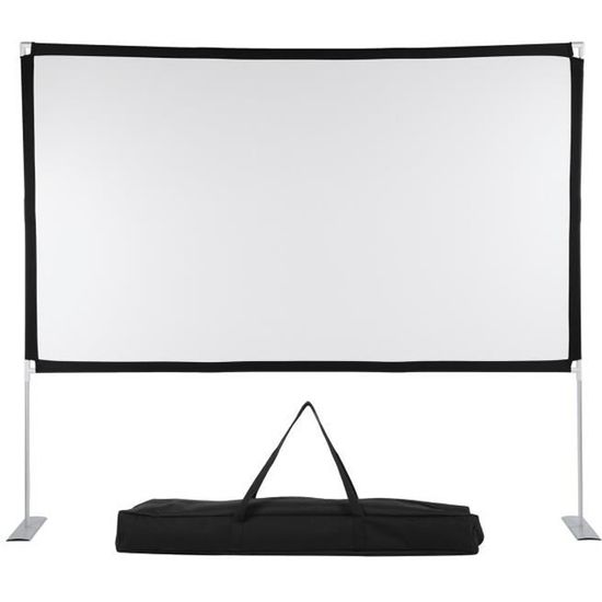 Écran de projection portable - SURENHAP - 100 pouces - Polyester ...