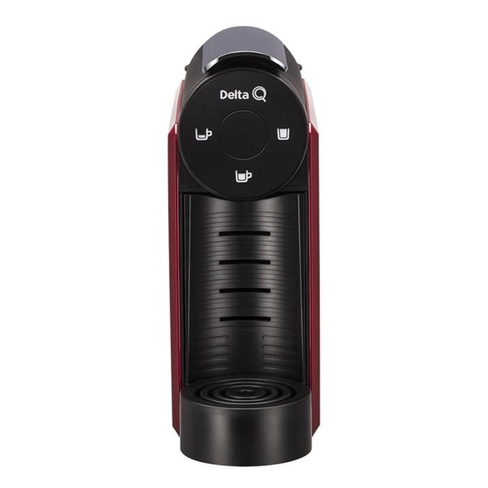 Machine à café - DELTA Q - Mini Qool - Rouge - 1200 W - Compatible ...