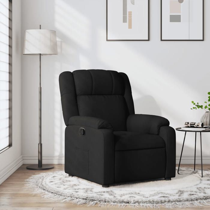 BONNIE®（Noir）Fauteuil releveur - dossier inclinable/135 degrés - noir ...