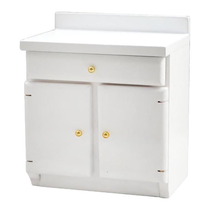 Armoire de Cuisine Miniature, Mini Armoire de Rangement Dollhouse ...