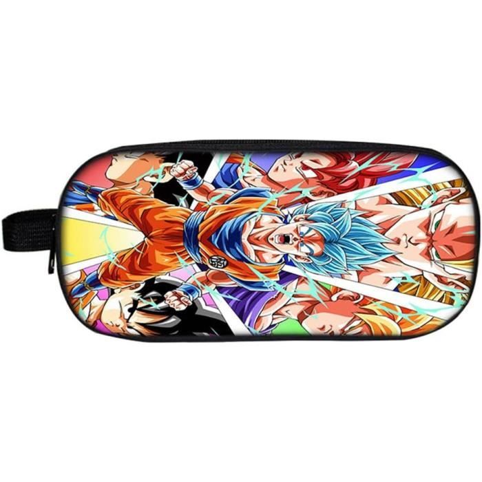 Anime Trousse À Crayons Grande Capacité Goku Sac À Crayons Super Saiyan ...