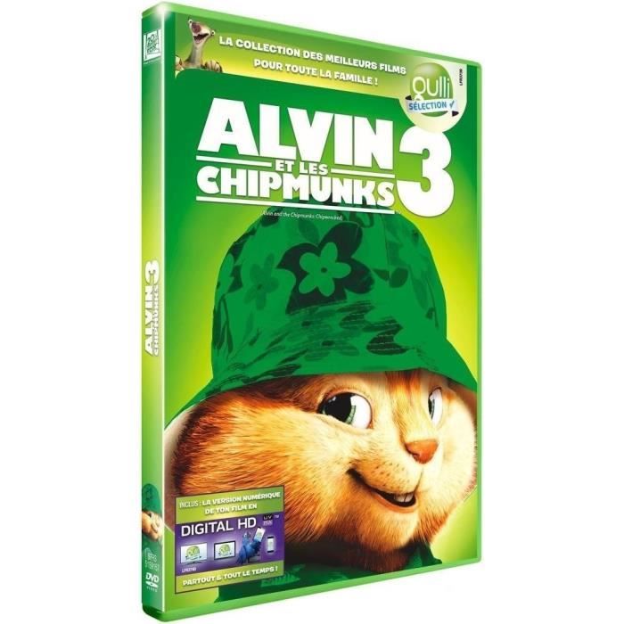 Alvin et les Chipmunks 3 [DVD + Digital HD] - Cdiscount DVD