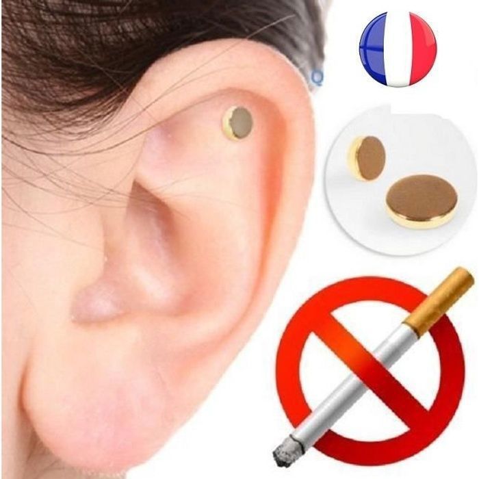 SIMPLISIM: Aimant Anti Tabac Cigarette ARRETER DE FUMER Acupuncture ...