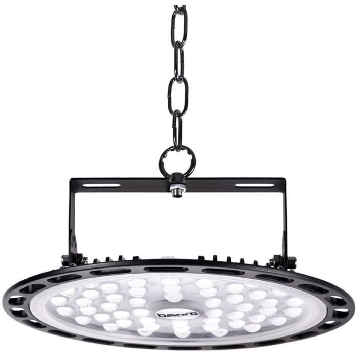 200W Projecteur LED 20000LM UFO Spot high bay lumière d'entrepôt ...