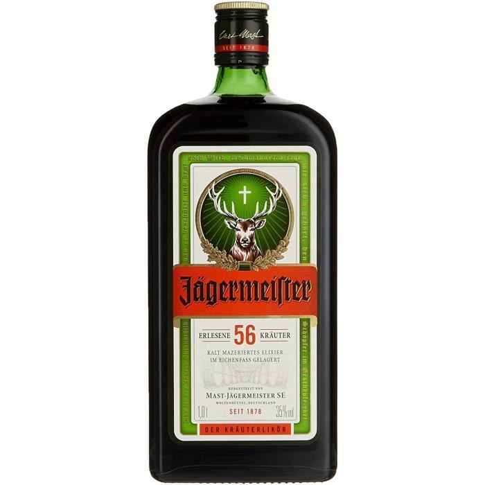 Jauml;germeister 35% Vol. 1l - Cdiscount Au quotidien