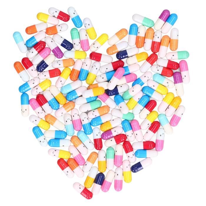 ESTINK lettre de capsule de message d'amour 370 Pcs Capsule Lettres ...