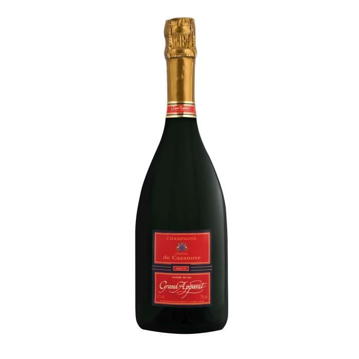 Champagne Charles de Cazanove Grand Apparat Brut - 75 cl - La cave ...